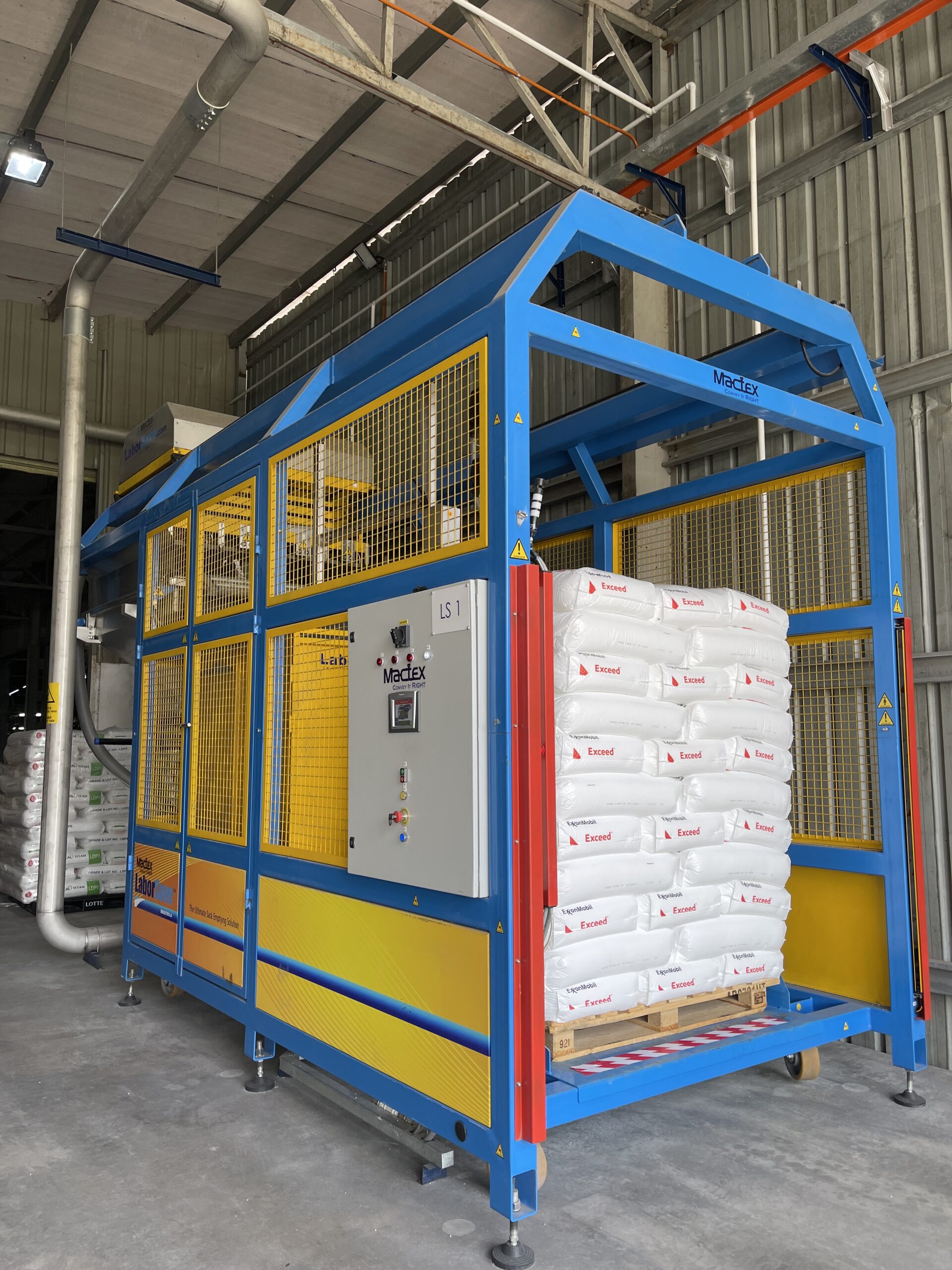 Small Bag Unloading & Packing - MACTEX